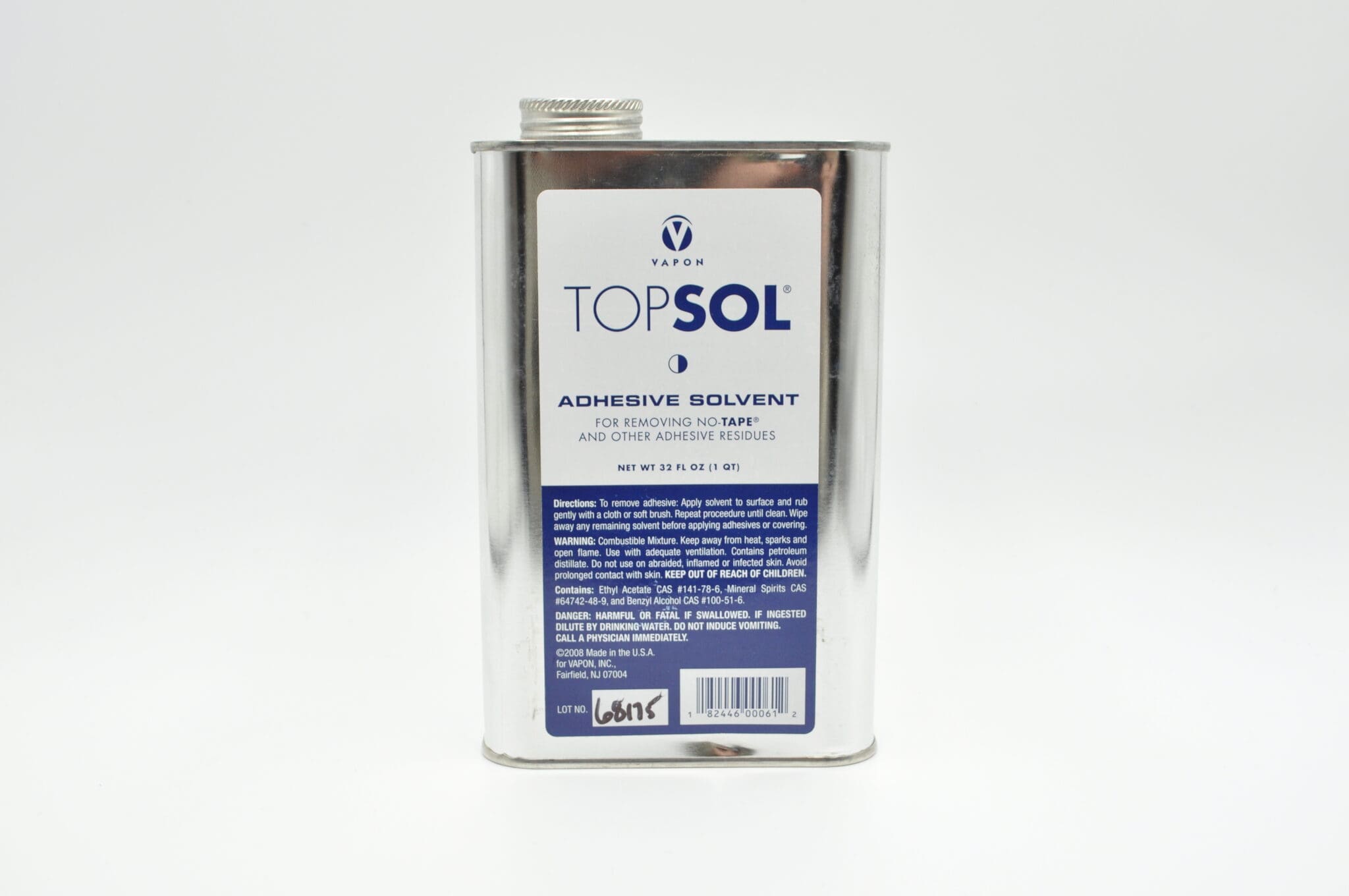 Vapon Topsol Adhesive Solvent, 32 oz (0.94L) - Treat Project B.V.