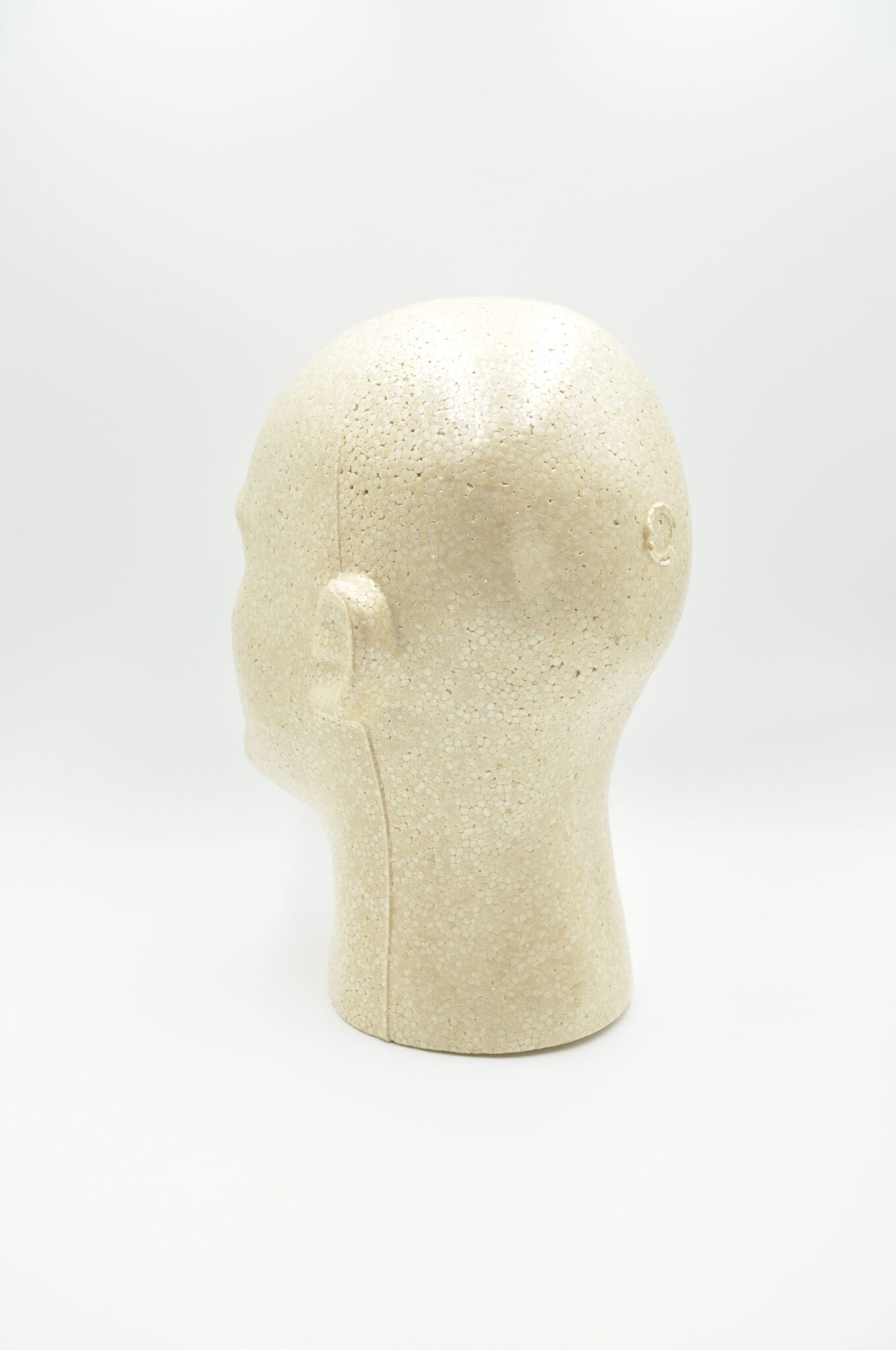 Hairess Male Styrofoam Styling Head, Gold - Treat Project B.V.