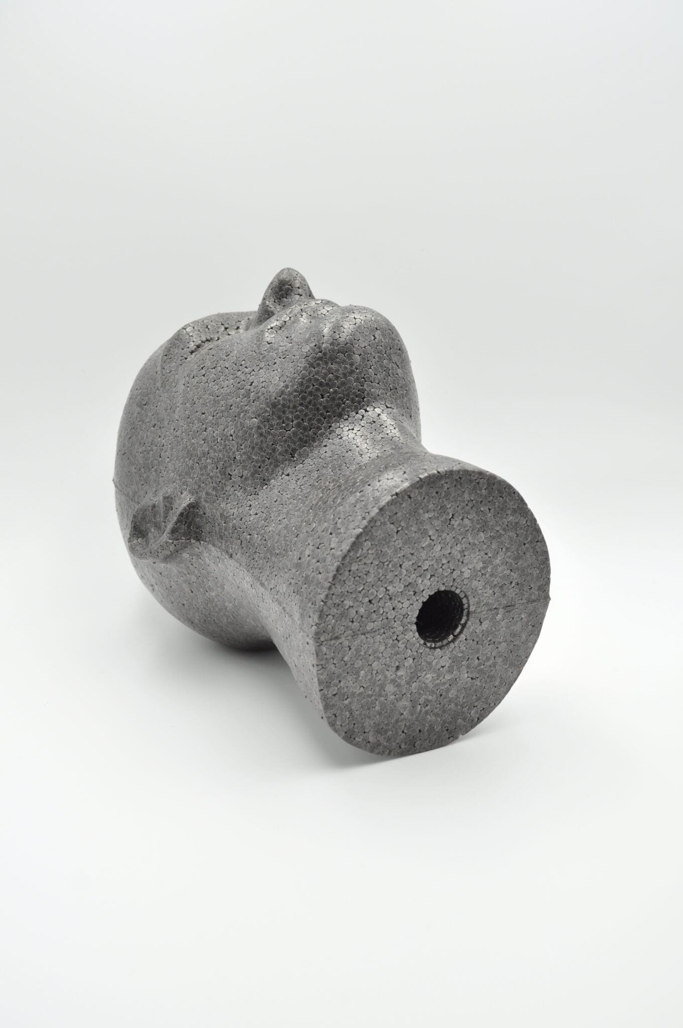 Hairess Male Full-face Styrofoam Styling Head, Gray - Treat Project B.V.