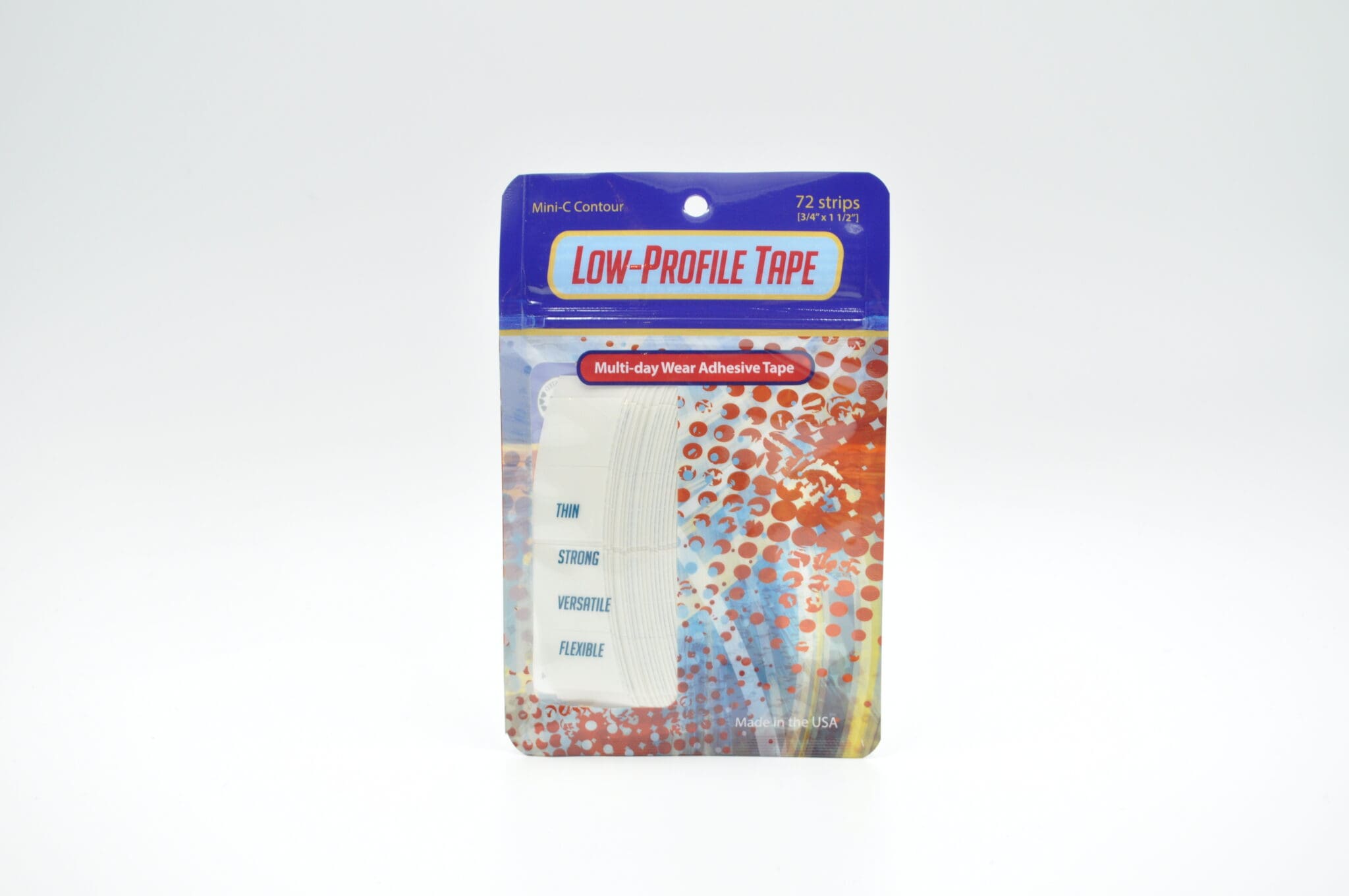 Supertape Low Profile Mini Contour Tape Strips (2x 2.5cm x 3.2cm ...