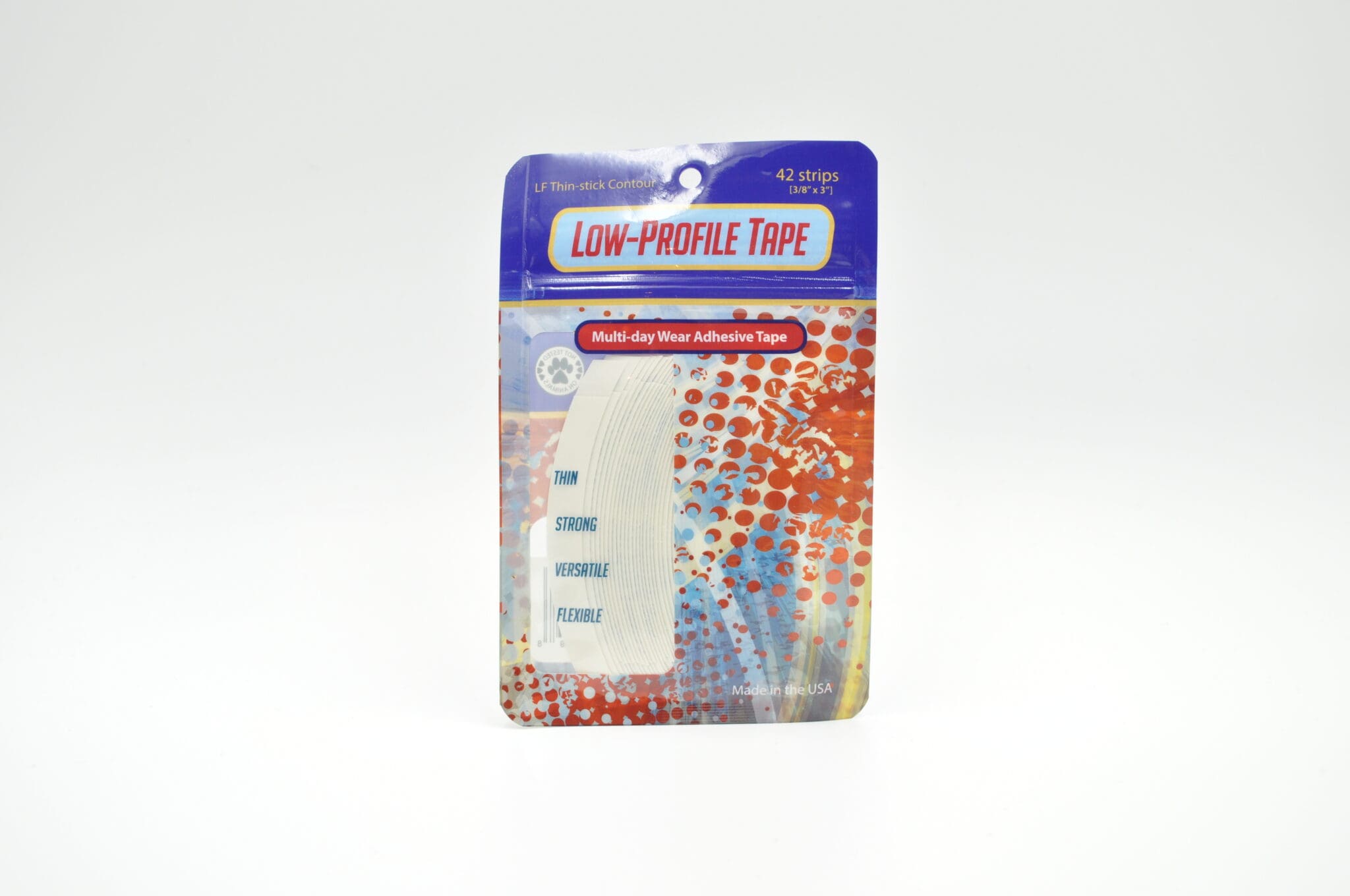 Supertape Low Profile Thin-sticks Frontal Tape Strips, 1/4 inch - Treat ...